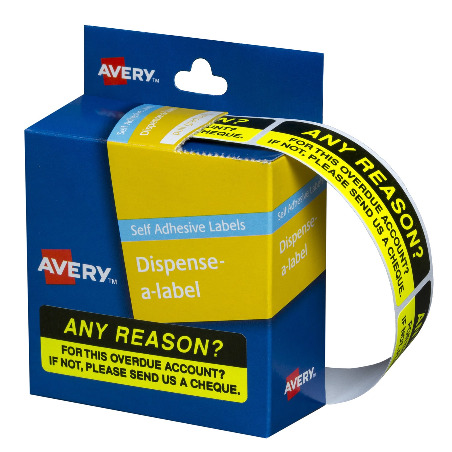 Dispenser Labels Avery Any Reason 19x64mm Box of 125 | Skout Office ...