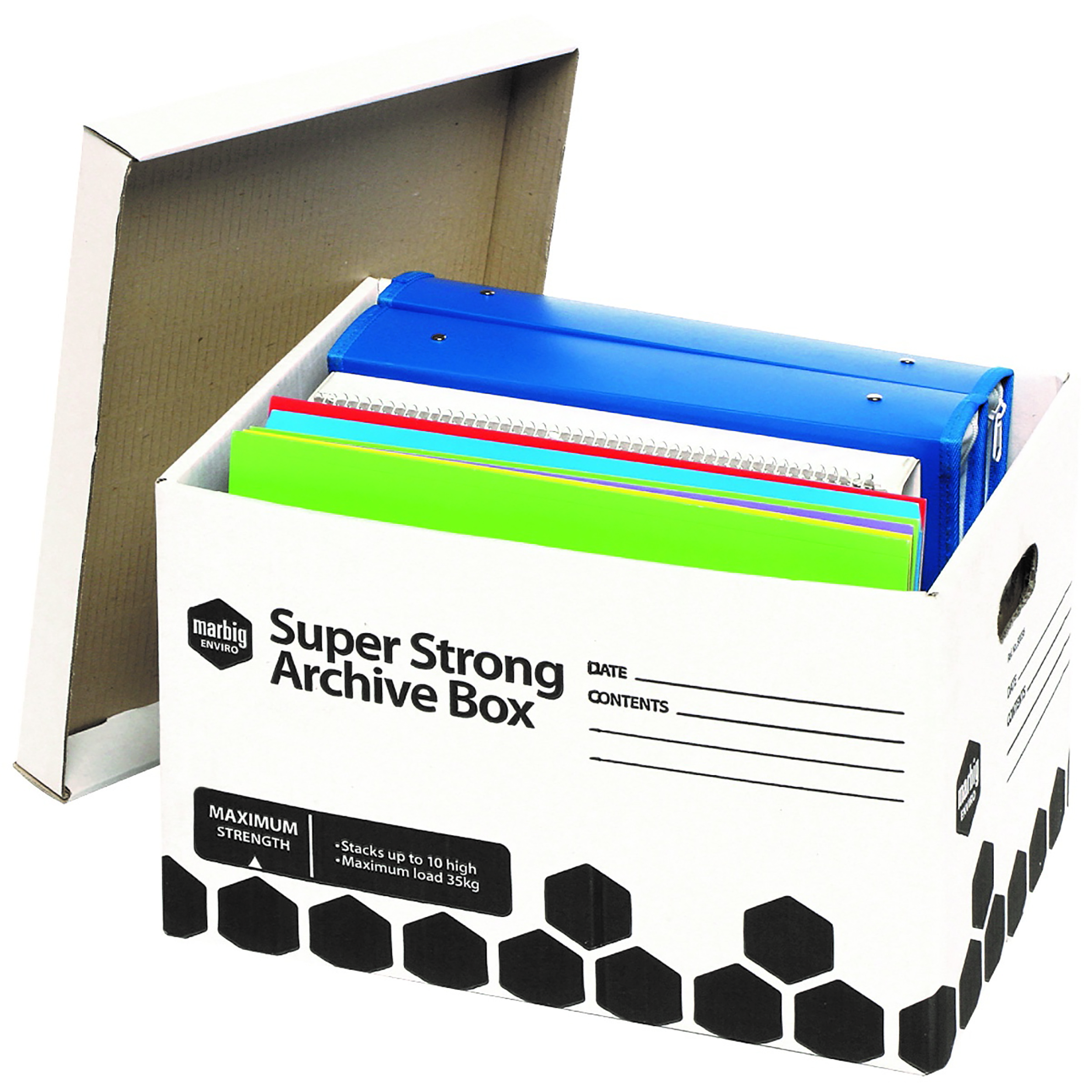 Archive Boxes - Marbig Super Strong 80036 | Skout Office Supplies