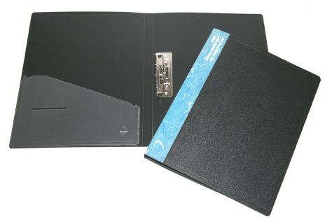 Punchless File - Colby - A4 - Clamp - 100A - Black | Skout Office Supplies