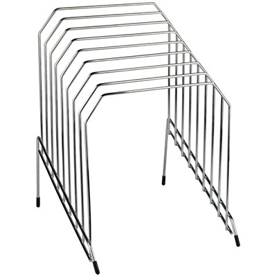 Step File Organiser - Italplast - Large 8 Slot Rack - Chrome | Skout ...