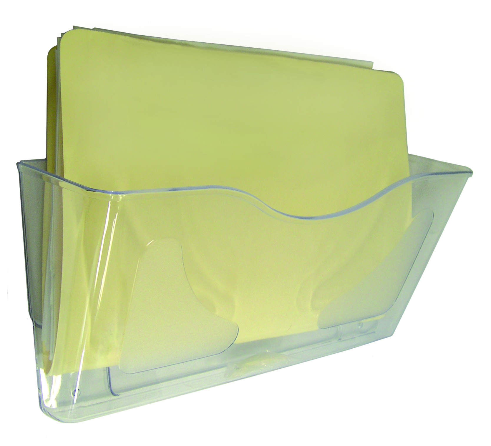 Docupocket Wall Pocket - Deflect-o - Landscape - Clear | Skout Office ...