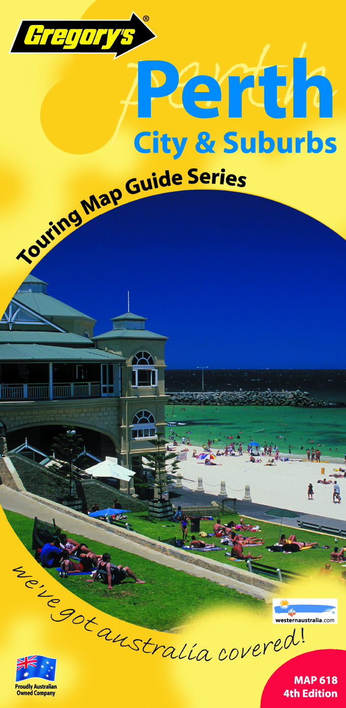 Map - Gregory's - Perth City and Suburbs 618 - 7th Edition | Skout ...