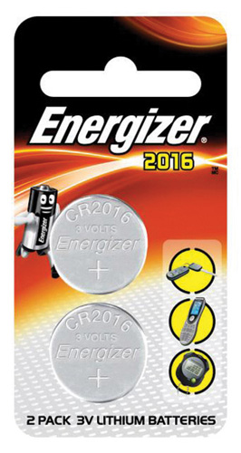 Battery - Energizer - ECR2016 - 2 Pack | Skout Office Supplies