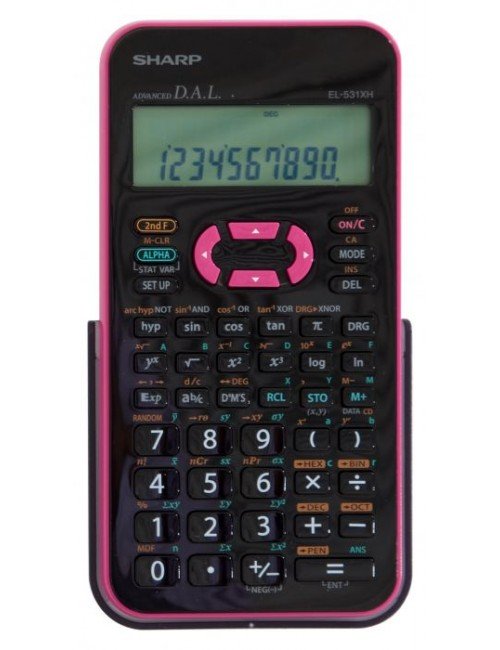 Calculator Sharp EL531XHB-Pink 12 Digit | Skout Office Supplies