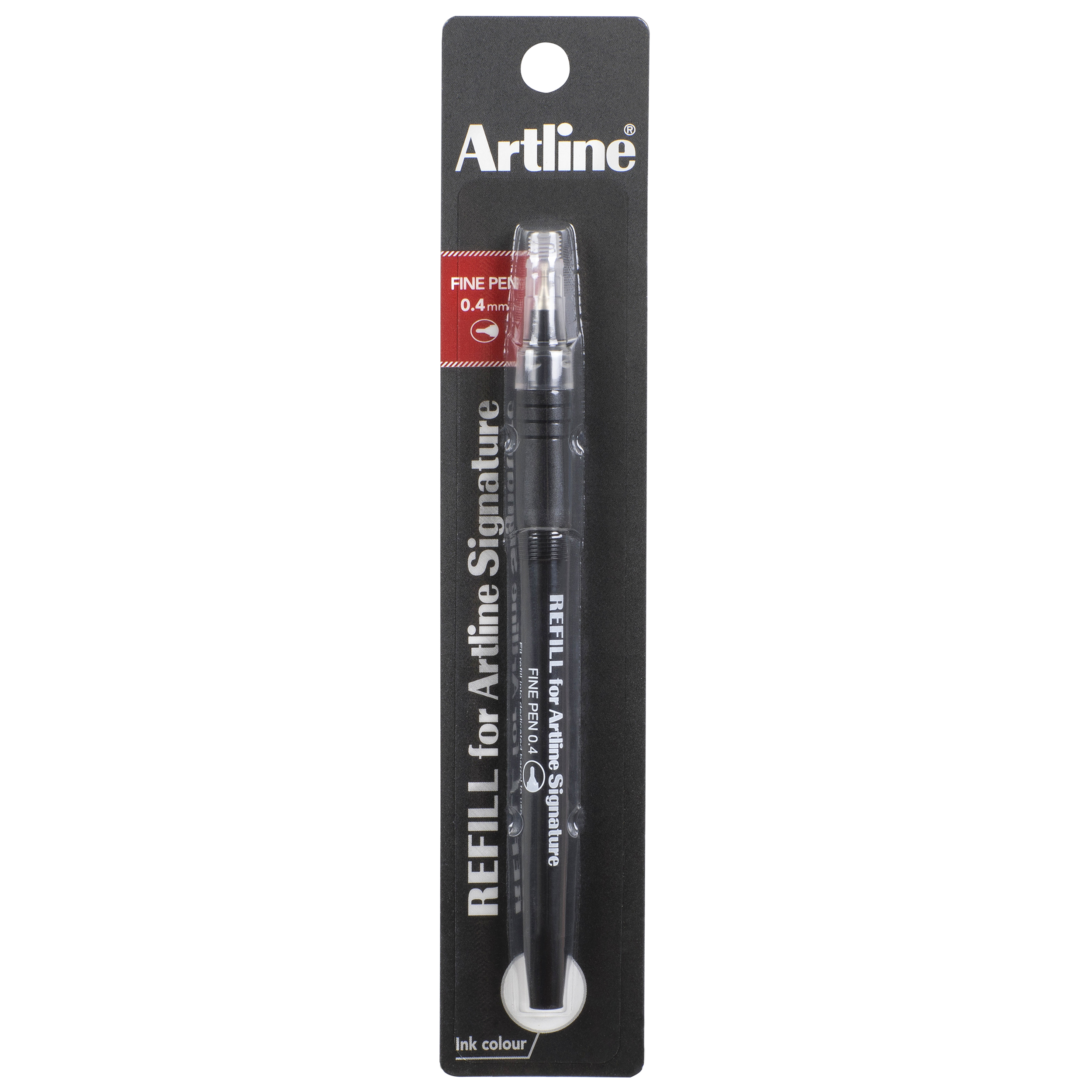 Fineliner Pen Refill - Artline - Signature Series - 0.4mm - Black ...