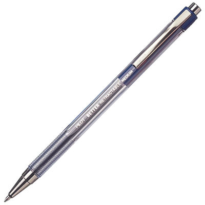 Ballpoint Pen - Pilot - BP-145-M - Retractable - 1.0mm - Blue | Skout ...