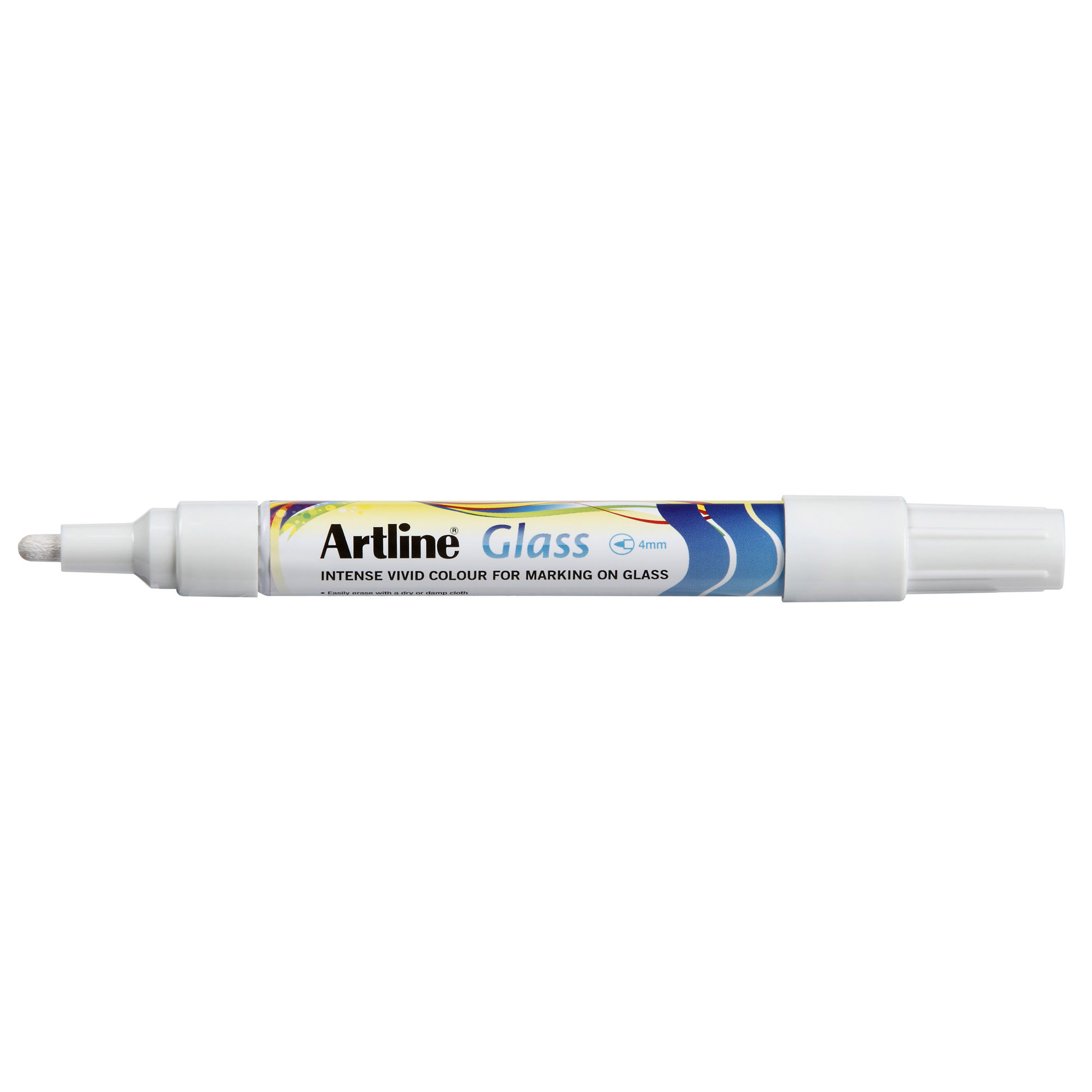 Glass Marker - Artline - Bullet 2mm - White | Skout Office Supplies