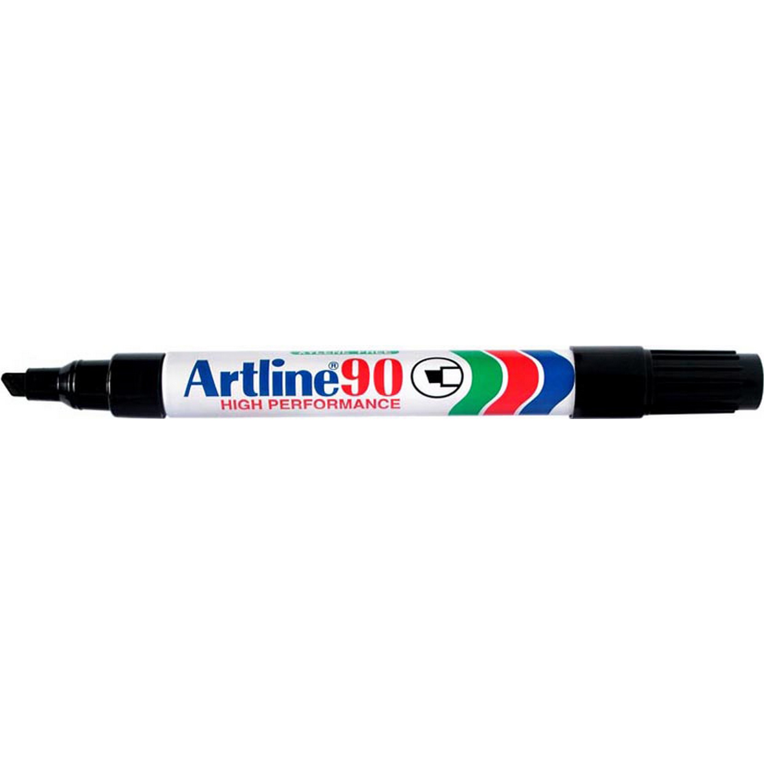 Permanent Marker - Artline 90 - Chisel - 2-5mm - Black | Skout Office ...