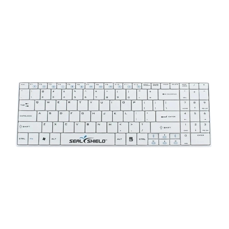 Waterproof Keyboard Seal Shield Wireless White | Skout Office Supplies