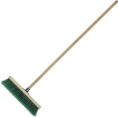 Outdoor Broom - Cleanlink - Hard Bristle Width With Wooden Handle ...